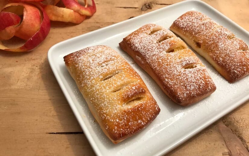 Apfeltaschen - Backen mit Christina