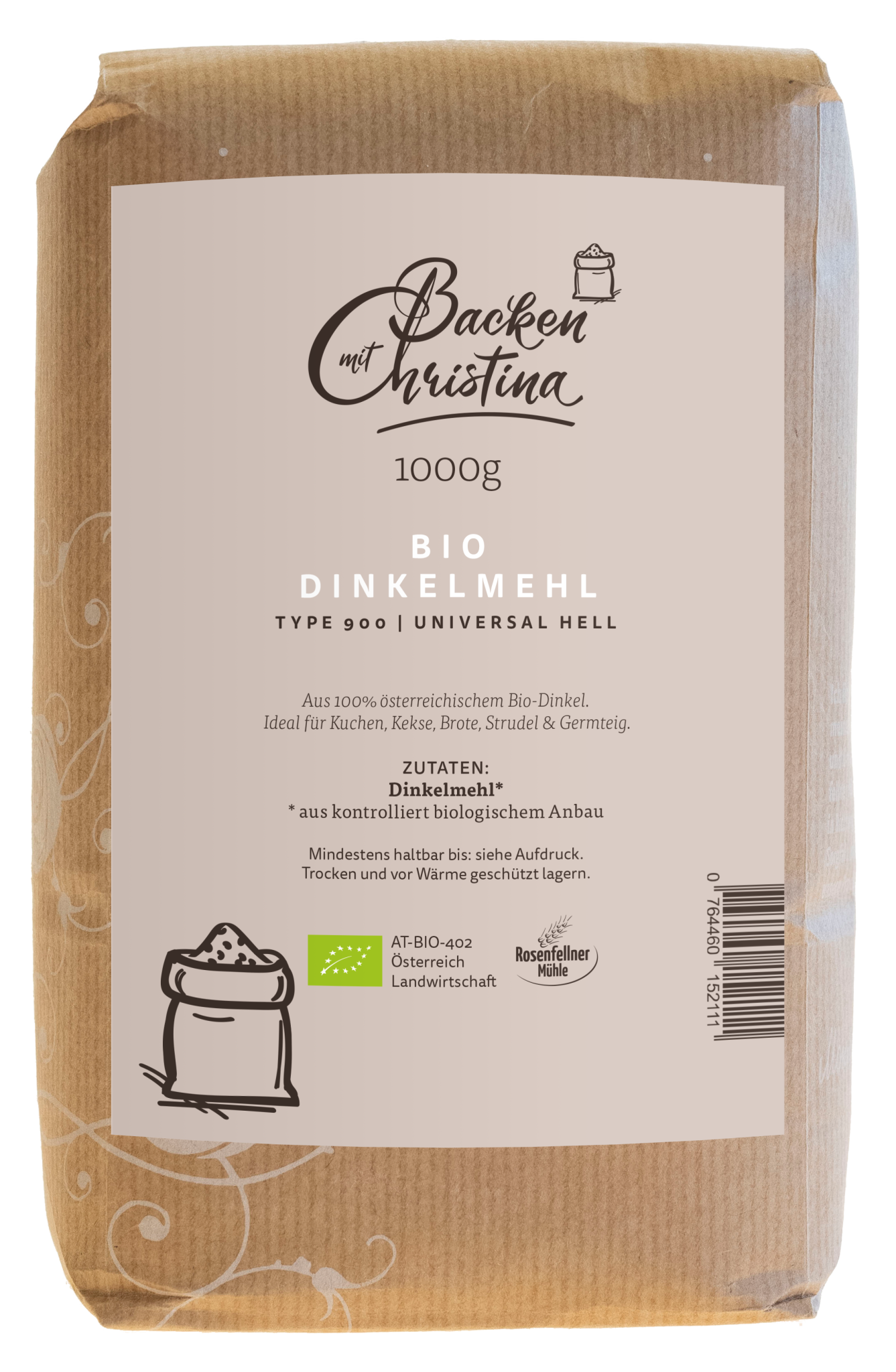 Dinkel-Bärlauch-Brot - Backen mit Christina