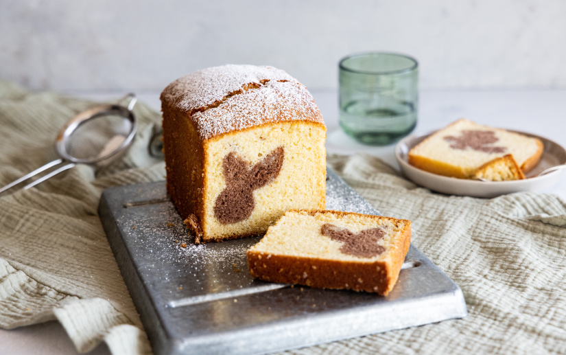 Osterhasenkuchen - Backen mit Christina